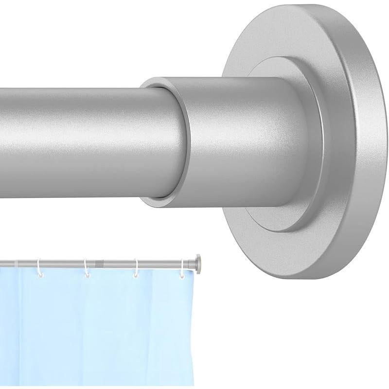 Black Shower Curtain Rod 31 to 80 Inch,1 Inch Diameter Adjustable ...