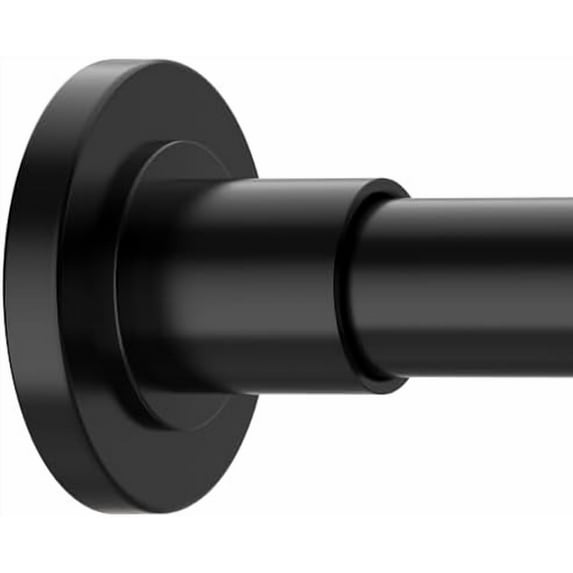 Black Shower Curtain Rods - 31-68 Inch Spring Tension Shower Rods for ...