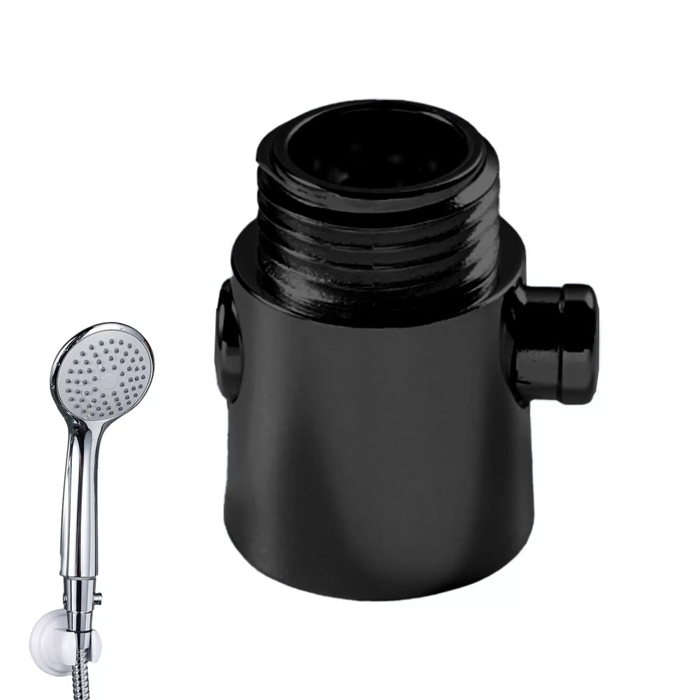Black Shower Head Control Switch for Water Flow Stop Valve - Walmart.com