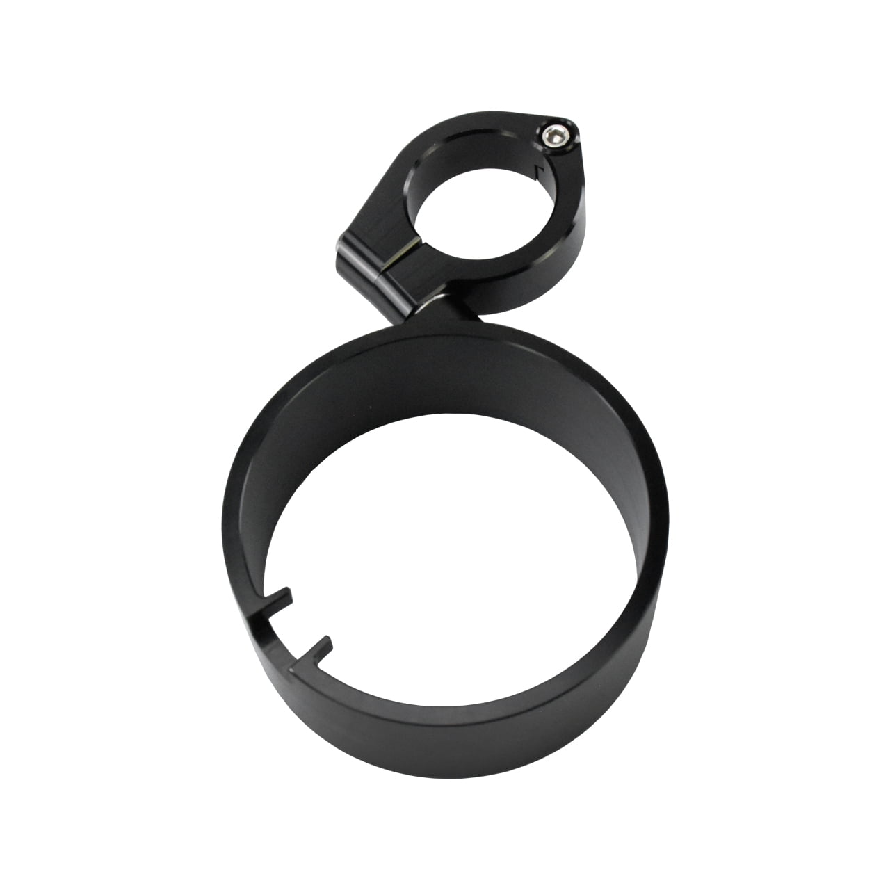 Black Side Speedometer Relocation Mount Bracket Kit For Harley Dyna ...