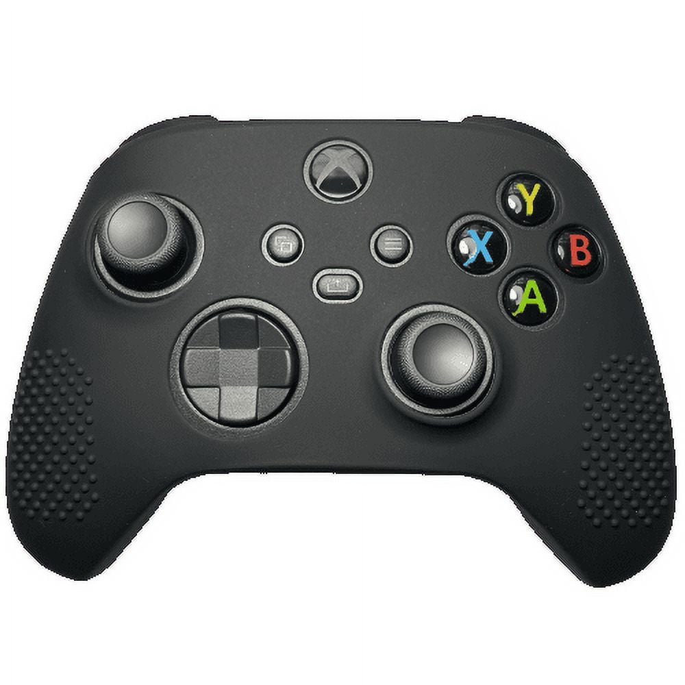 Black Silicone Gaming Grip For Xbox Series X S Controller - Walmart.com