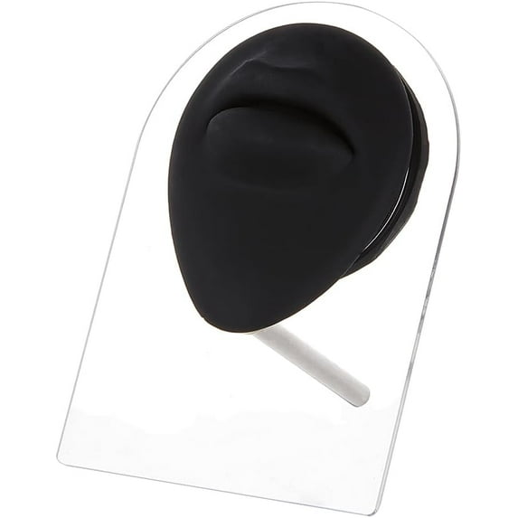 Black Silicone Mouth Model with Acrylic Display Stands Soft Silicone ...