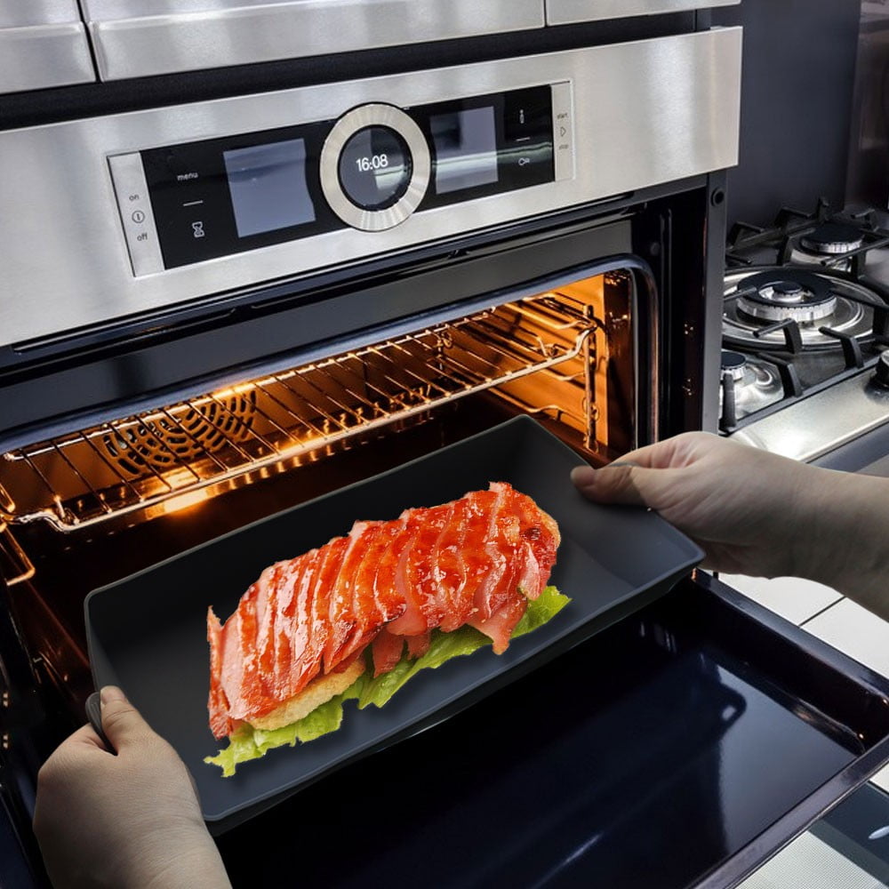 Black Silicone Pan Divider 2025 New Non Stick Pan Set Silicone Sheet ...