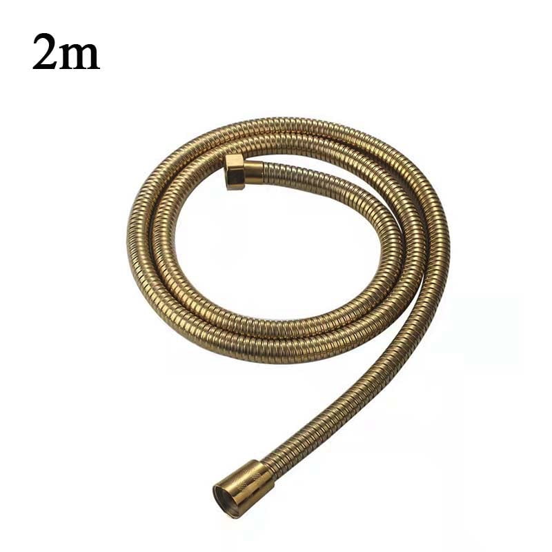 Black/Silver/Glod SS304 Bathroom Shower Hose Handheld Shower Water Pipe ...