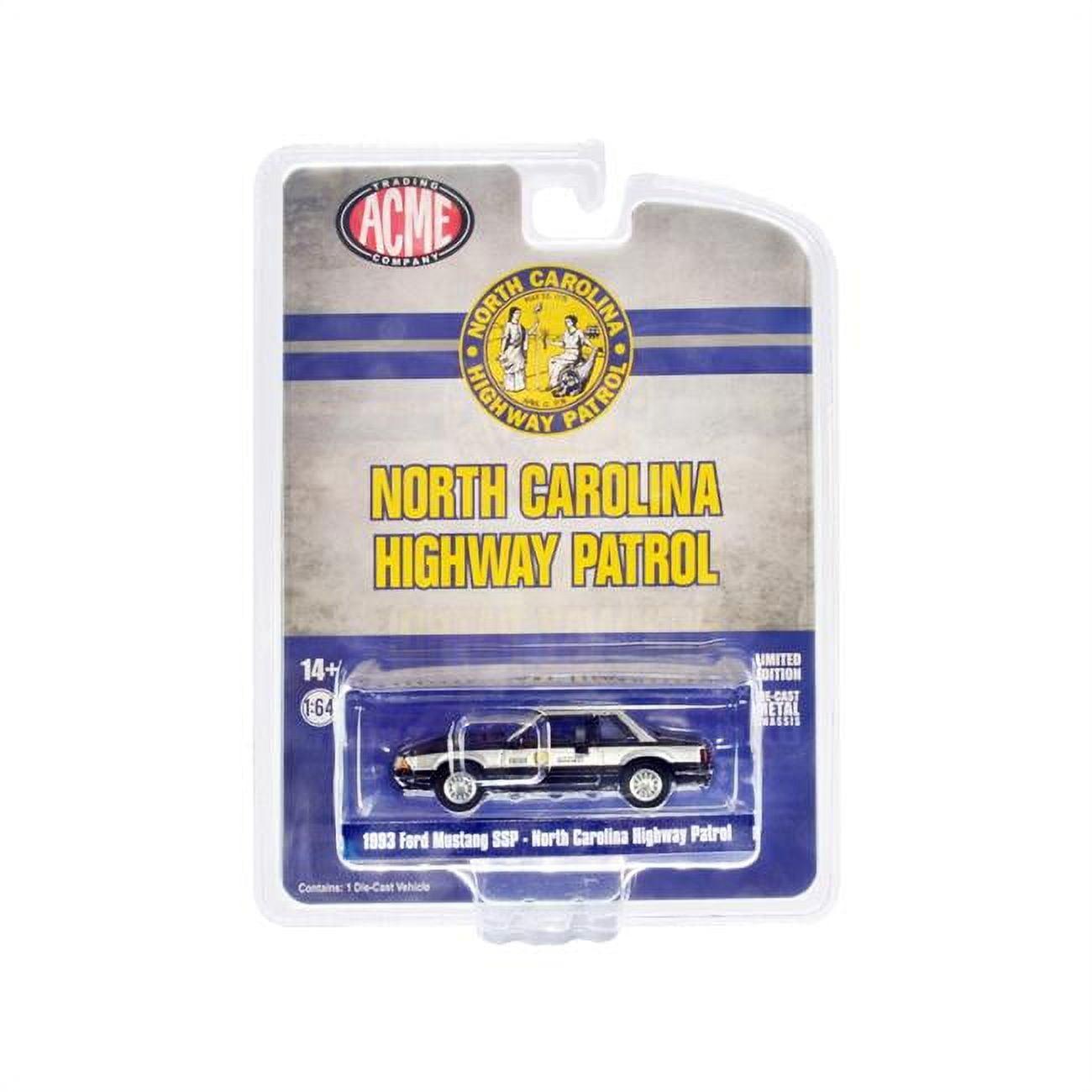 Black & Silver North Carolina Highway Patrol State Trooper 1 by 64 ...