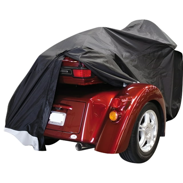 Black/Silver Sz XL Nelson Rigg Trike All Season Cover - Walmart.com