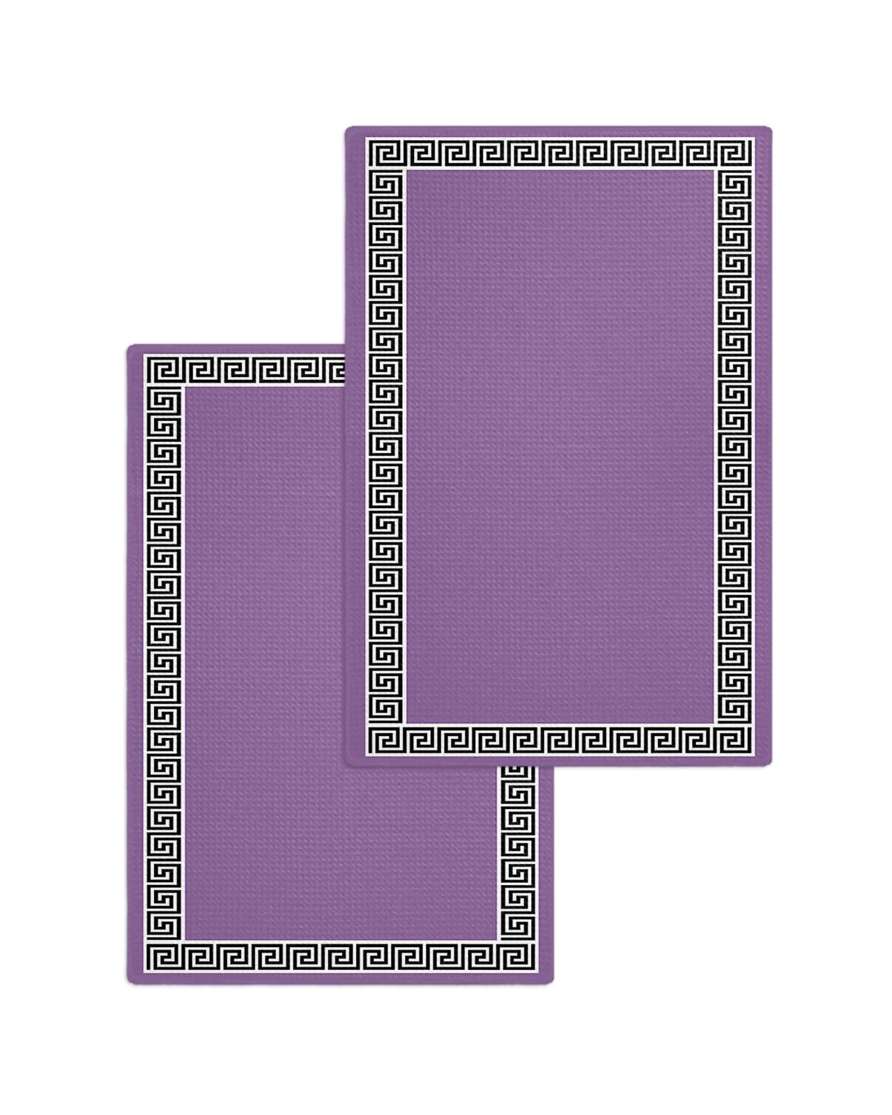 Black Simple Chinese Pattern Absorbent Rag Kitchen Cleaning Cloth Dish ...