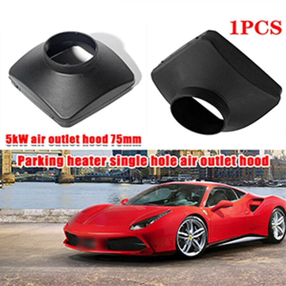 Black Single Hole Outlet 75mm Cover For Air Diesel Parking Heater ...