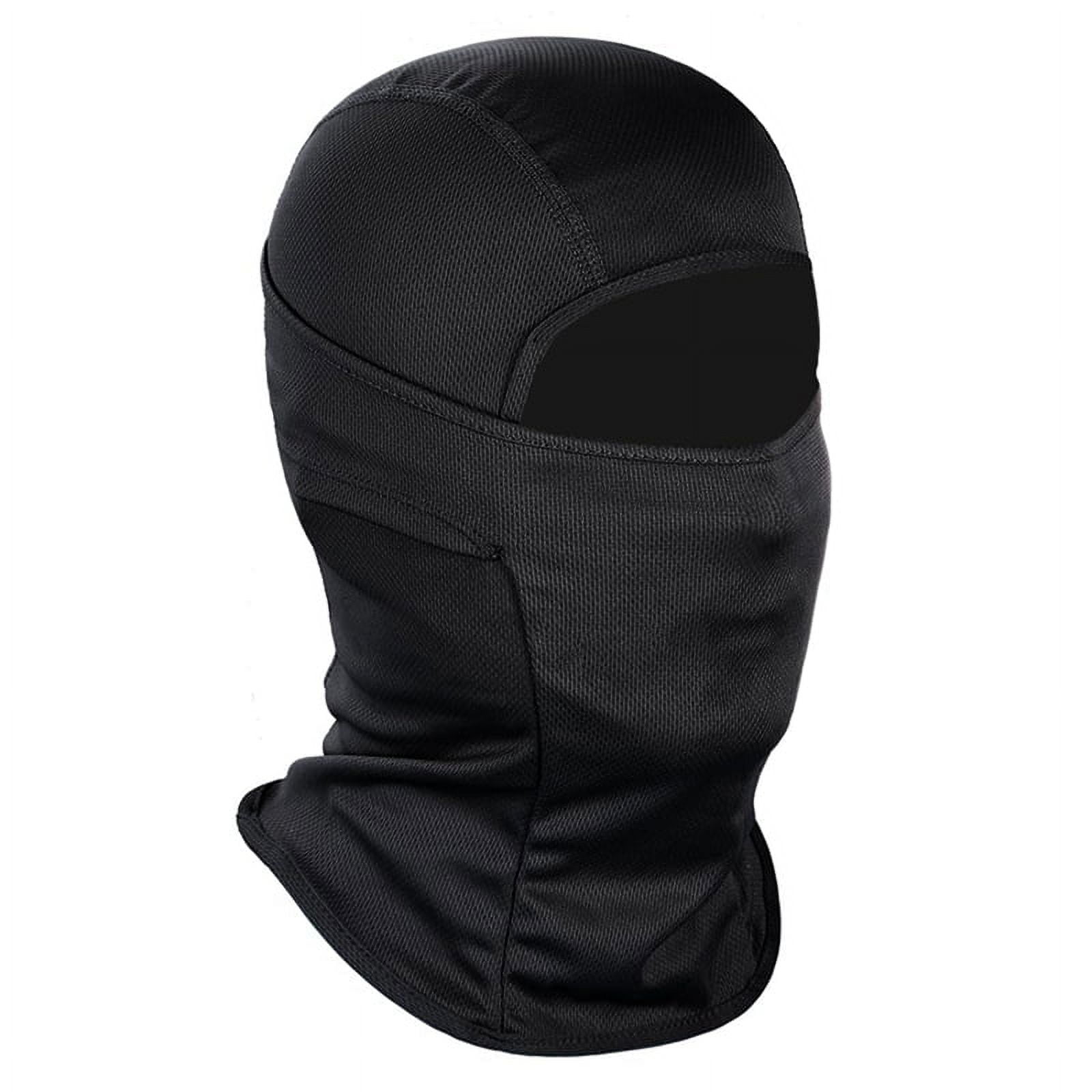 Black Ski Mask for Men and Women, UV Protection Mask, Suitable for ...