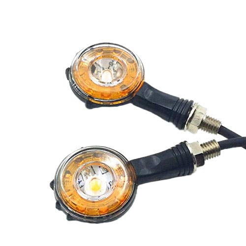 Black Skull Hand LED Turn Signal Light Lamp Motorcycle Dirt bike Dual ...