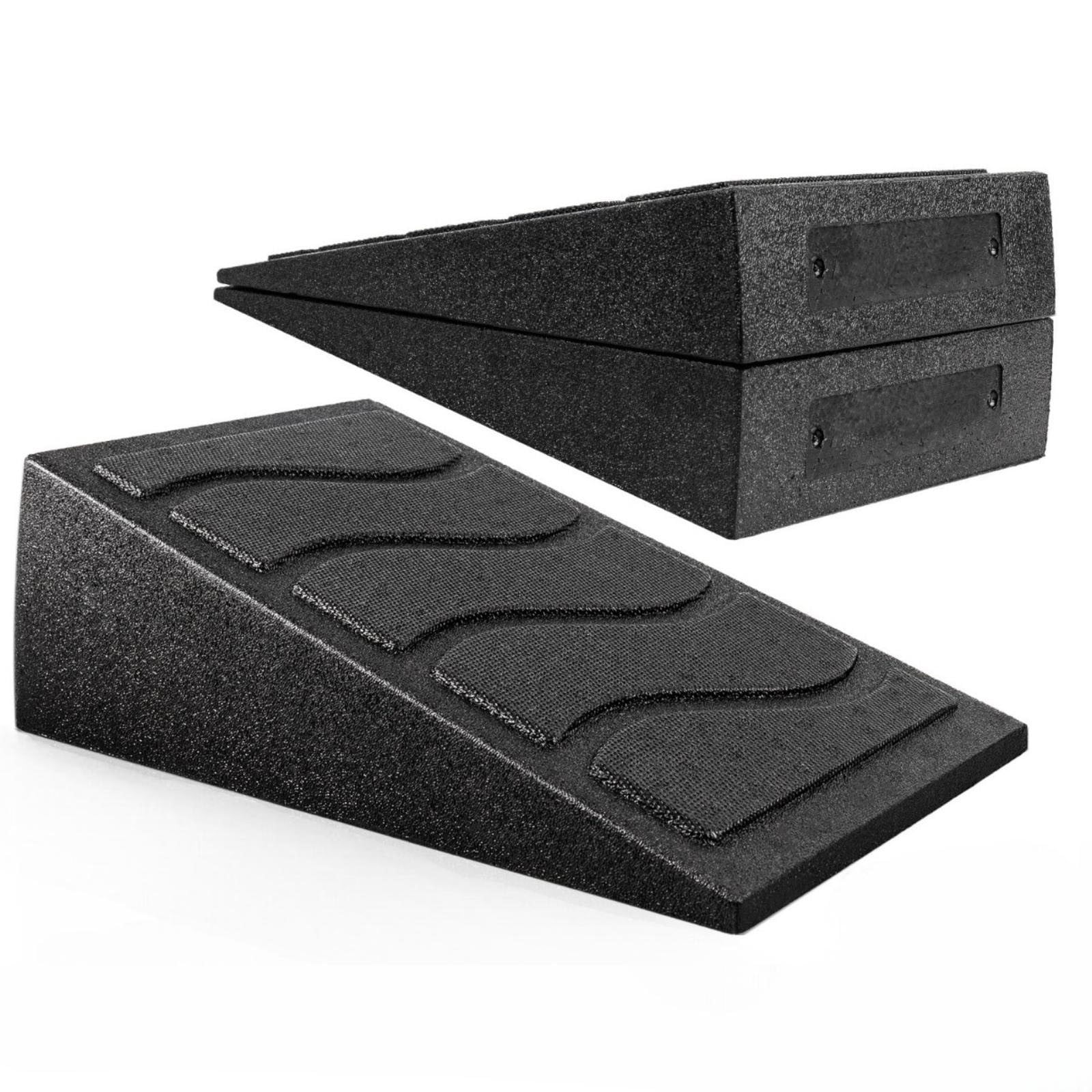 Black Slant Board – 5 Adjustable Angles, 480 Lbs Capacity, for Calf ...