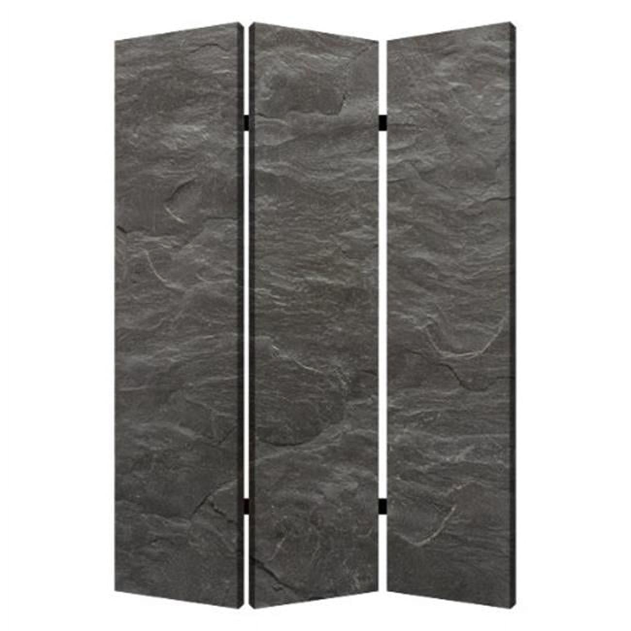 Black Slate Room Divider, 3 Panel - Walmart.com