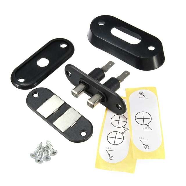 Black Sliding Door Switch for Car Van Alarm Central Locking Systems for ...