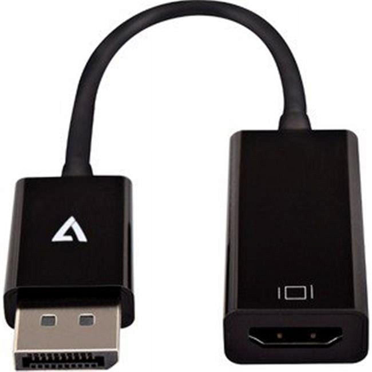 Black Slim DisplayPort to HDMI Adapter - Walmart.com