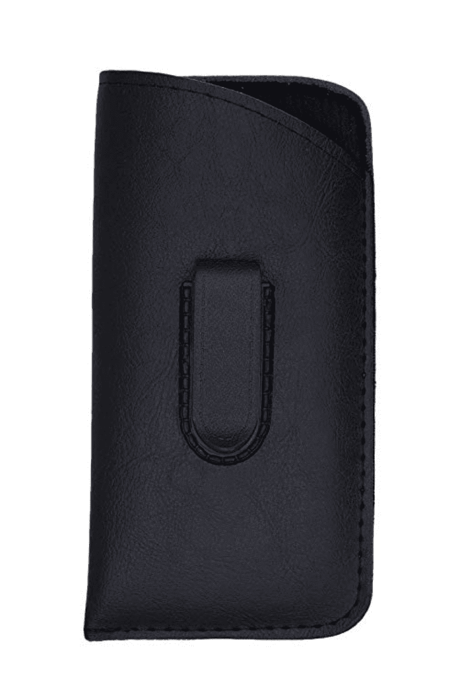 OptiPlix Black Slip In Glasses Case Sleeve, Pocket Clip, Protects ...