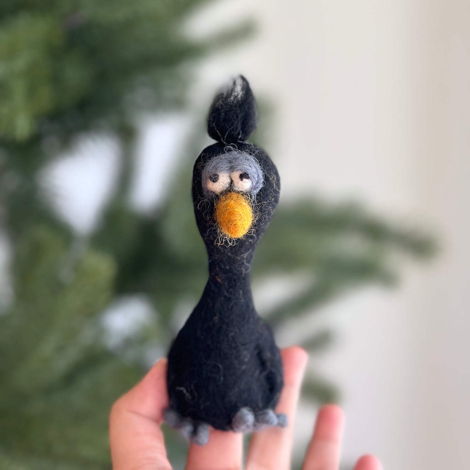 Black Sloppy Bird Finger Puppet - Walmart.com