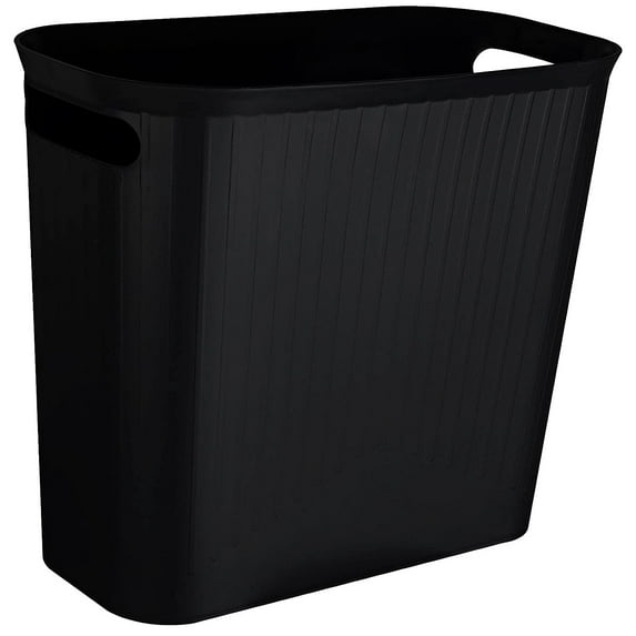 Black Small Trash Can 4Pack, 2Gallon/8L Plastic Office Trash Bin ...