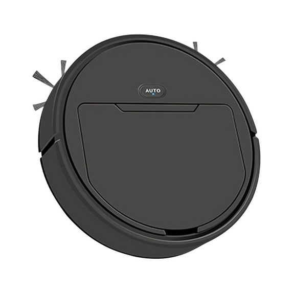 Black Smart Robot Vacuum Cleaner Automatic Sweeping And Mopping Combo ...