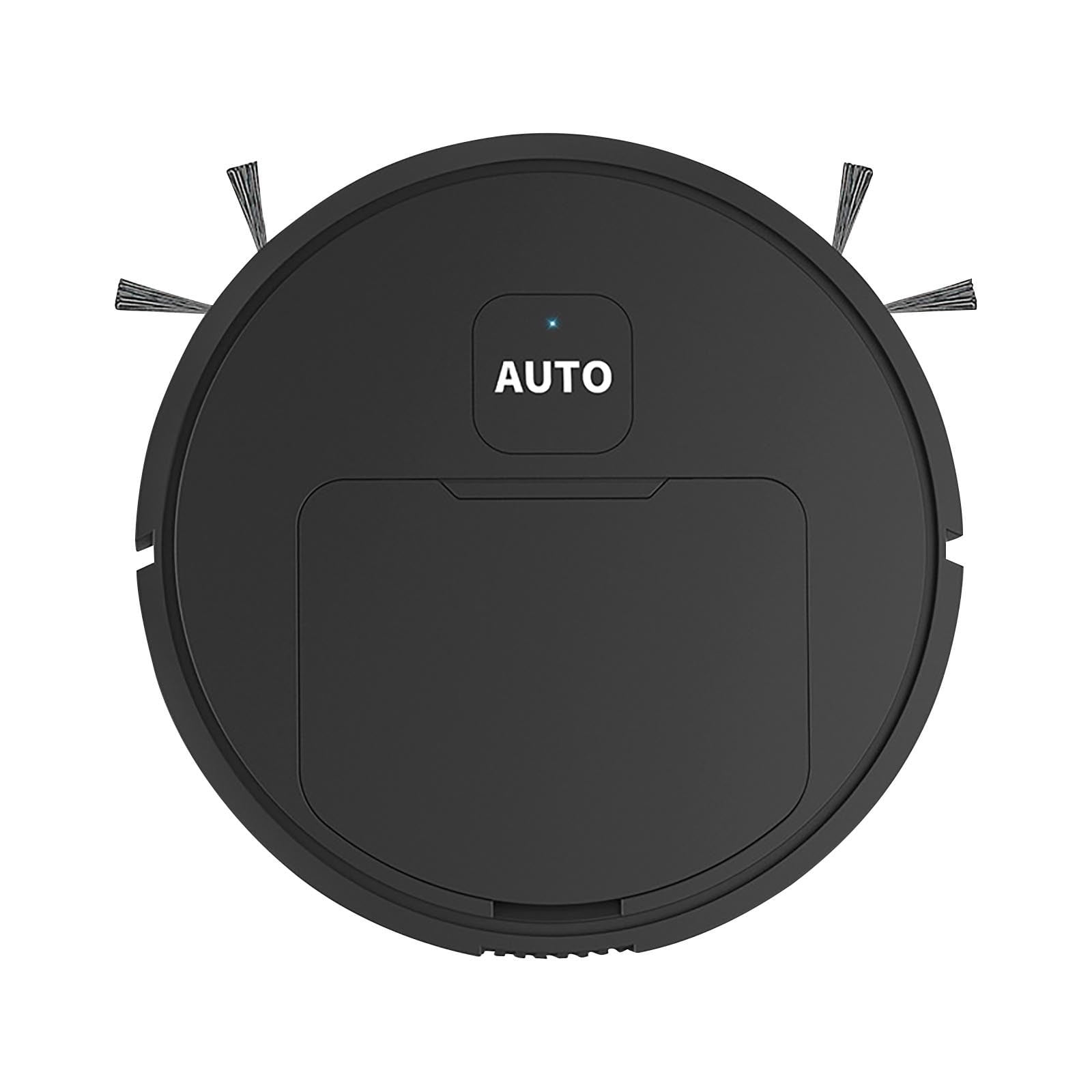 Black Smart Sweeping Robot Usb Rechargeable Mini Vacuum Cleaner With ...