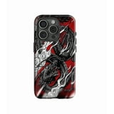 Black Snake Print Animal Reptile Design Phone Case for iPhone 11 12 13 ...