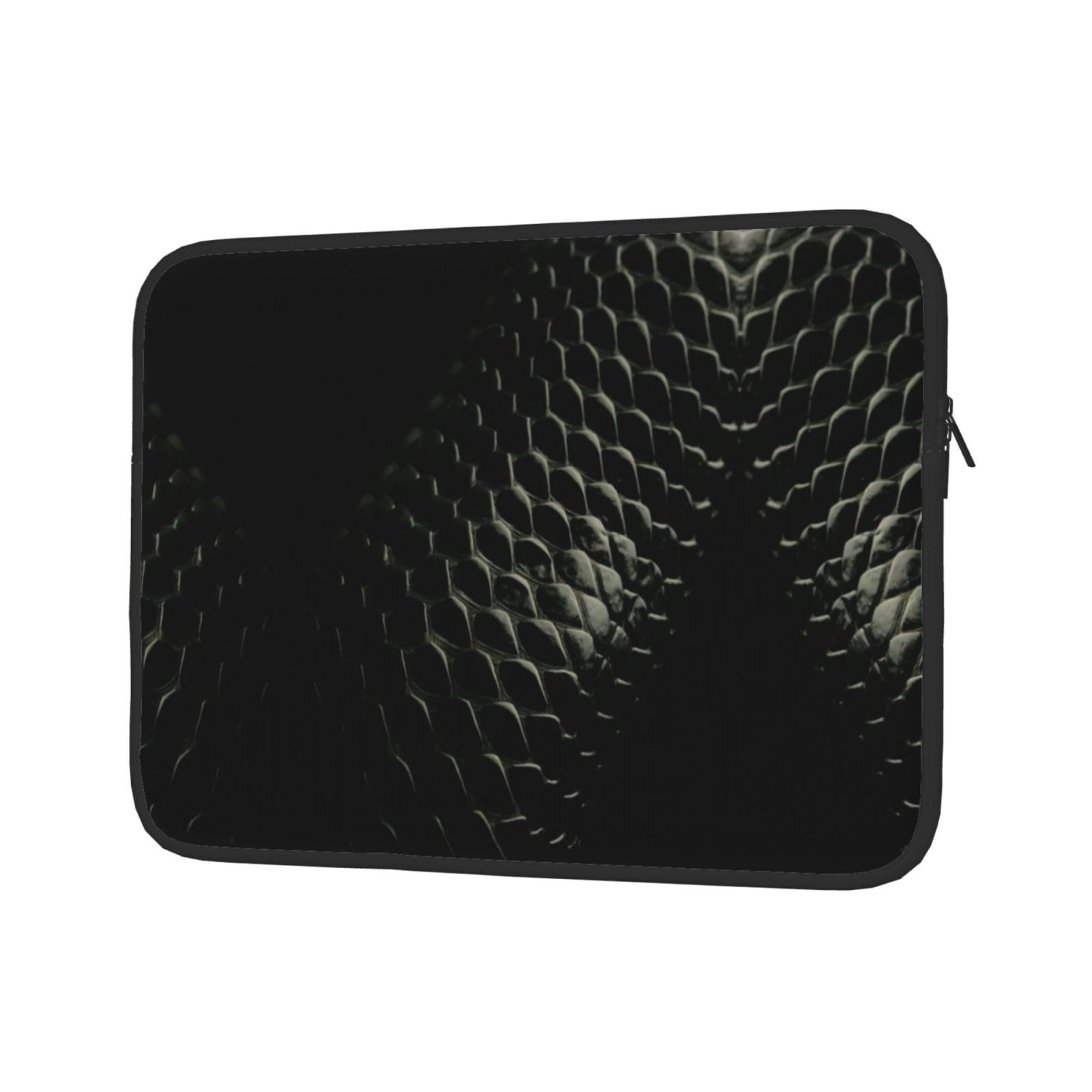 Black Snakeskin Laptop Sleeve Case Neoprene Carrying Bag laptop case ...