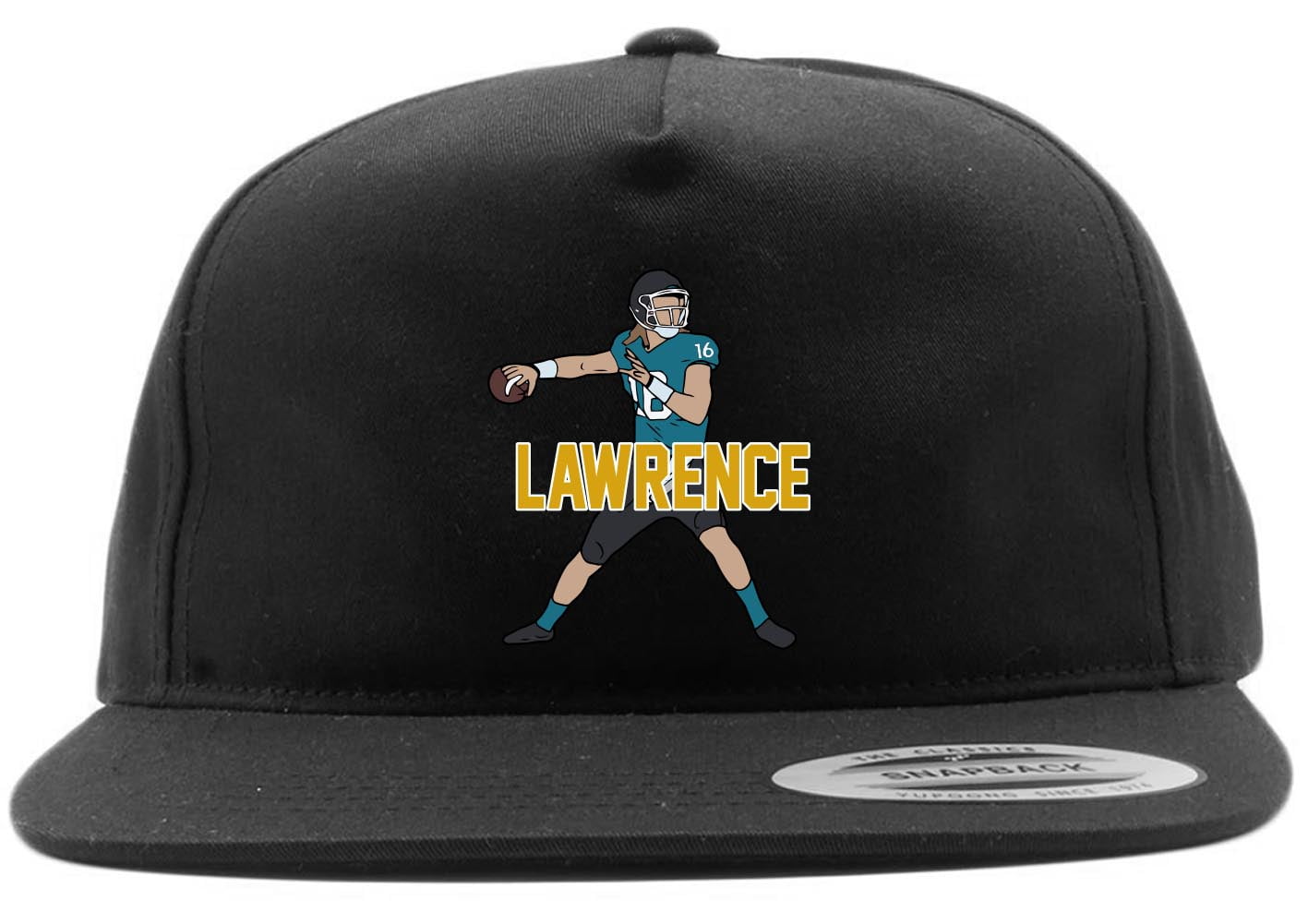 Black Snapback Jaguars Duval Air Trevor Lawrence Hat - Walmart.com