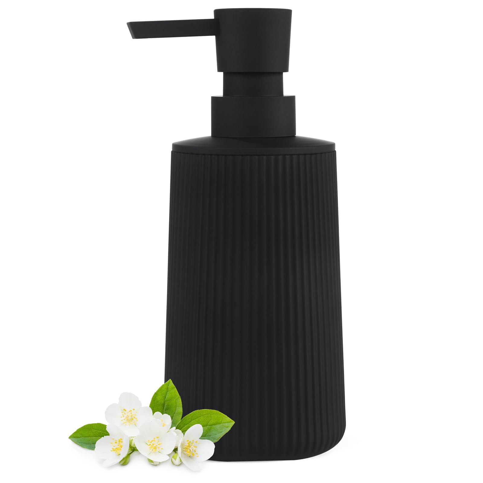 Black Soap Dispenser,Modern Small Hand Dish Soap Dispenser for Kitchen ...
