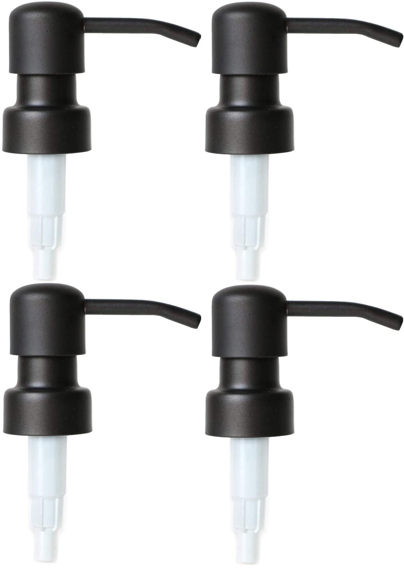 Black Soap Lotion Dispenser Replacement Pump Stainless Steel Fit ...