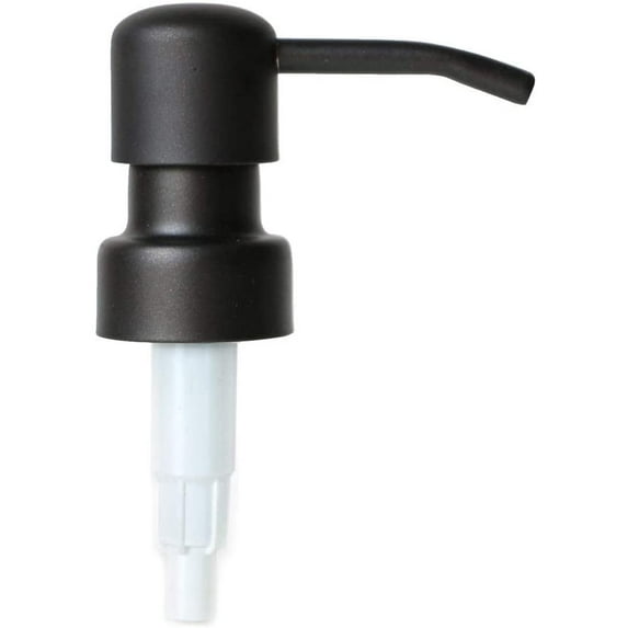 Lexxon Black Soap Lotion Dispenser, Refillable Stainless Steel Pump ...