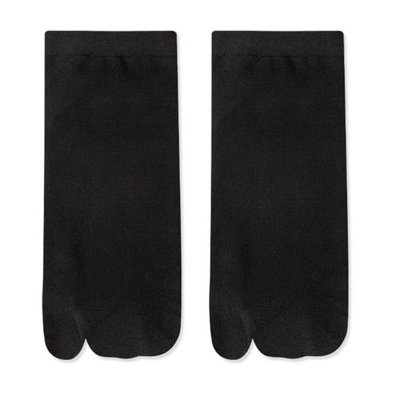 Black Socks for Women Split Toe Design Separates Toes Bunion and A ...
