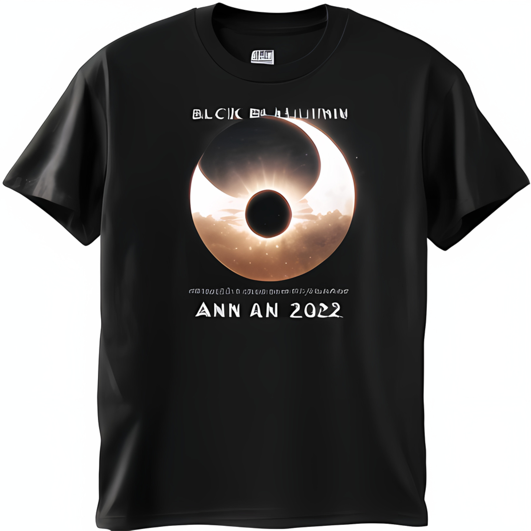 Black Solar T-Shirt by Mark Simonetti Total Sun 2024 Unique Design ...