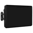 Black Solid Outdoor TV Cover 70 to 75 Inch Color Weatherproof and ...