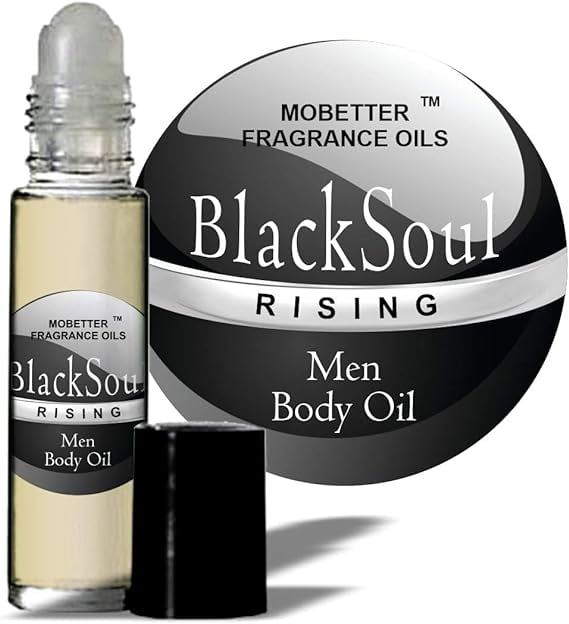 Black Soul Rising Men Cologne Fragrance Body Oil by Mobetter Fragrance ...