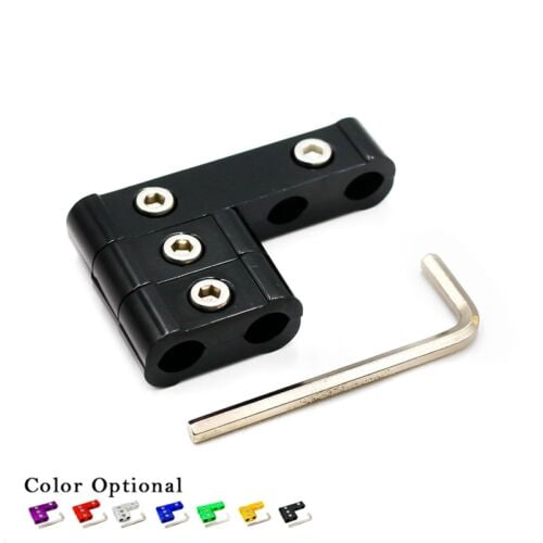 Black Spark Plug Wire Separator Divider Clamp Dual Brake Throttle Cable ...