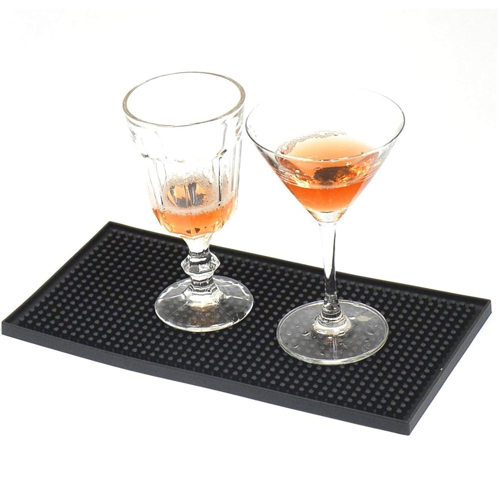 Black Spill Bar Mats | Drying, Durable and Stylish Spill Mats for Bars ...