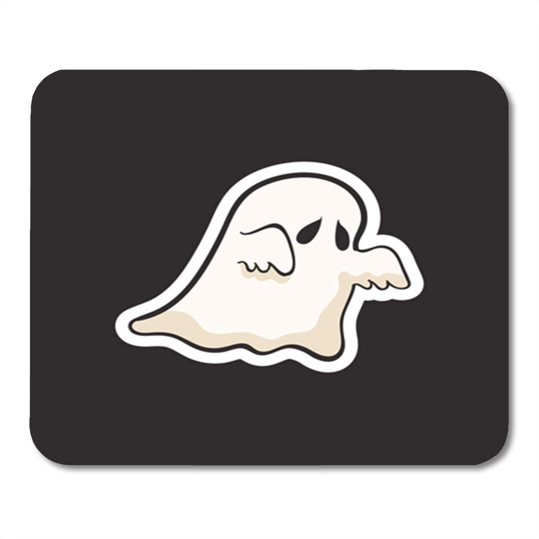 Black Spooky Halloween Ghost Boo Cartoon Celebration Character Costume ...