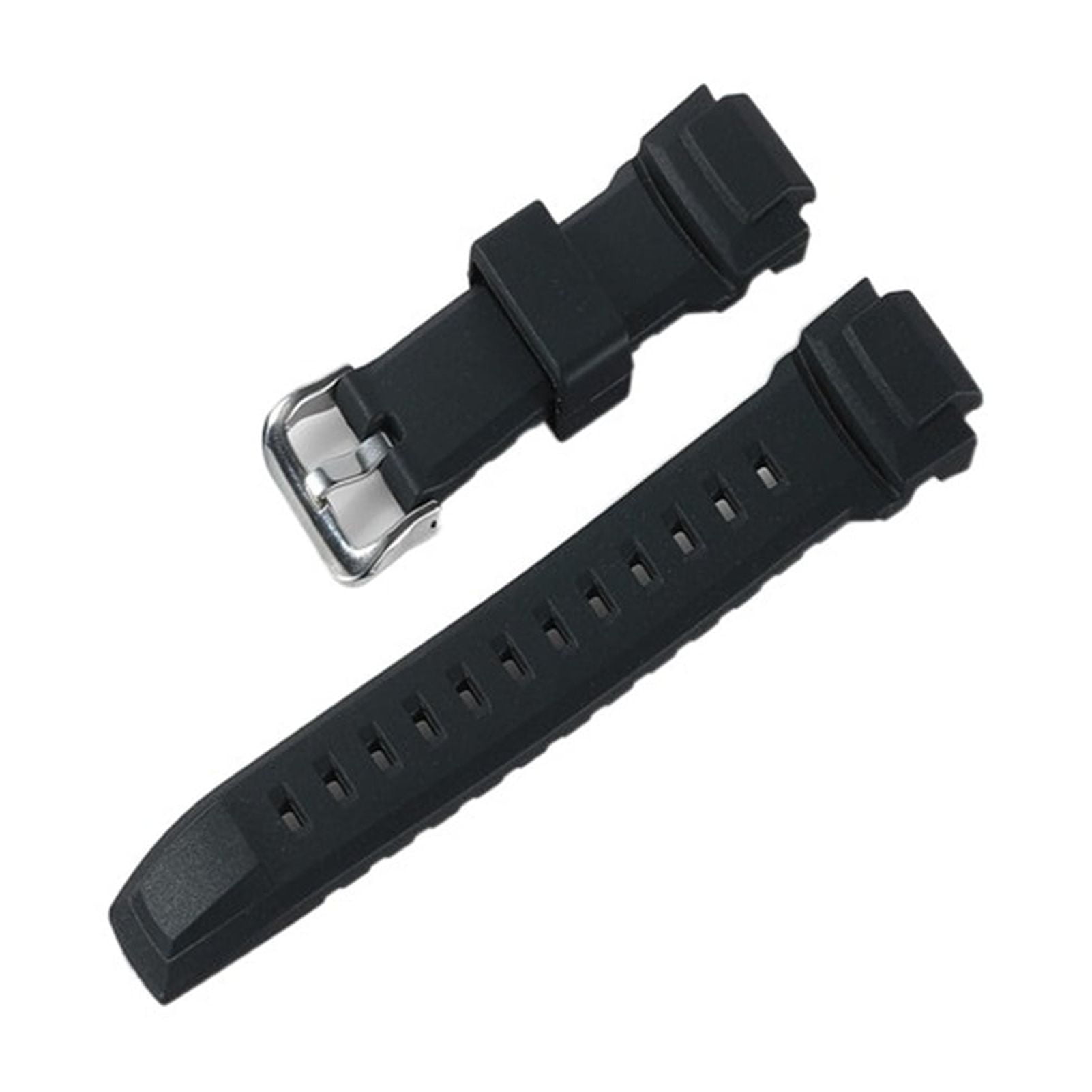 Black Sport Fashion Resin Quick Release Watch Bands Fit For PRG-260 ...