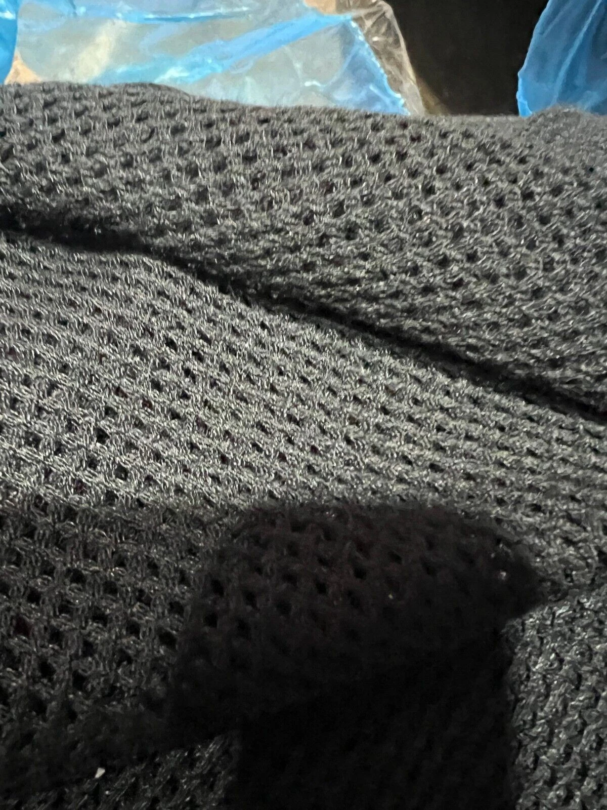 Black Sport Mesh Netting By The Yard Mesh Pattern, 60" Wide Made In The ...
