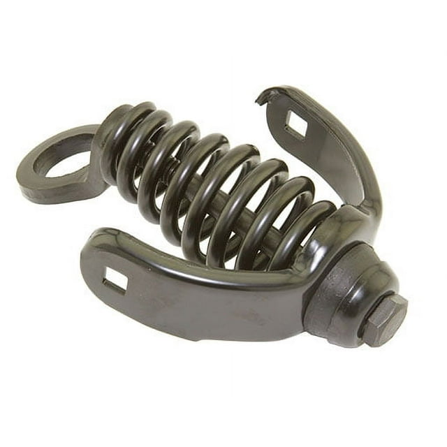 Black Spring Fork Head Accessory. Bike fork part, bicycle fork part ...