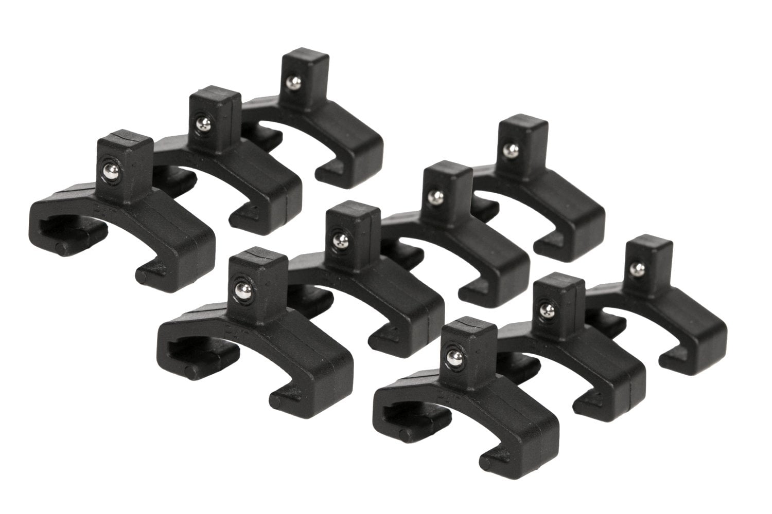 Black Spring Loaded Ball Bearing Socket Clips For Use With Olsa Socket ...
