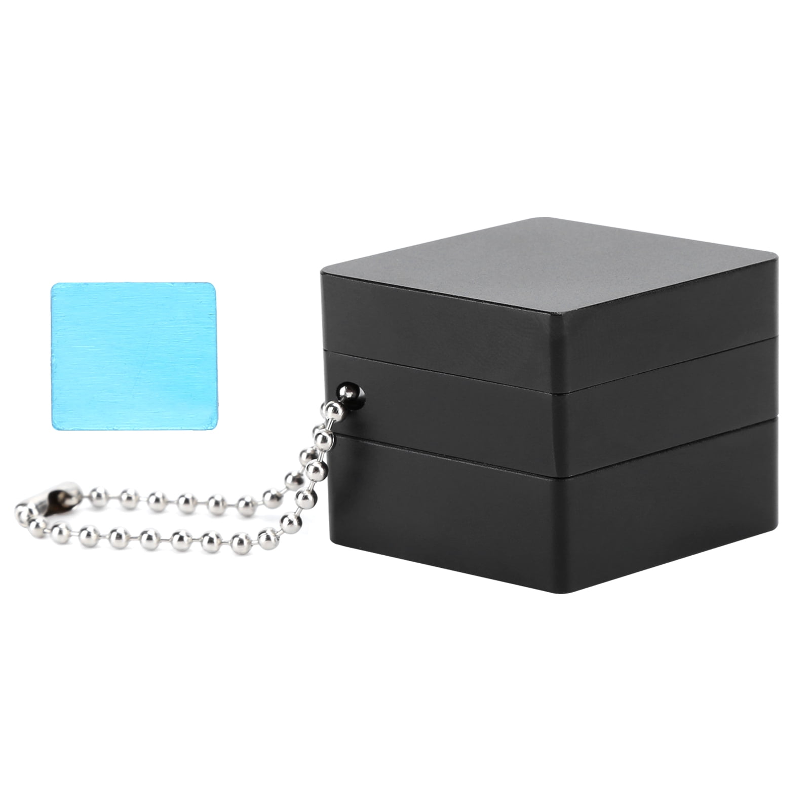 Black Square Box for Snooker Tip Billiards Accessories and Cue Storage ...