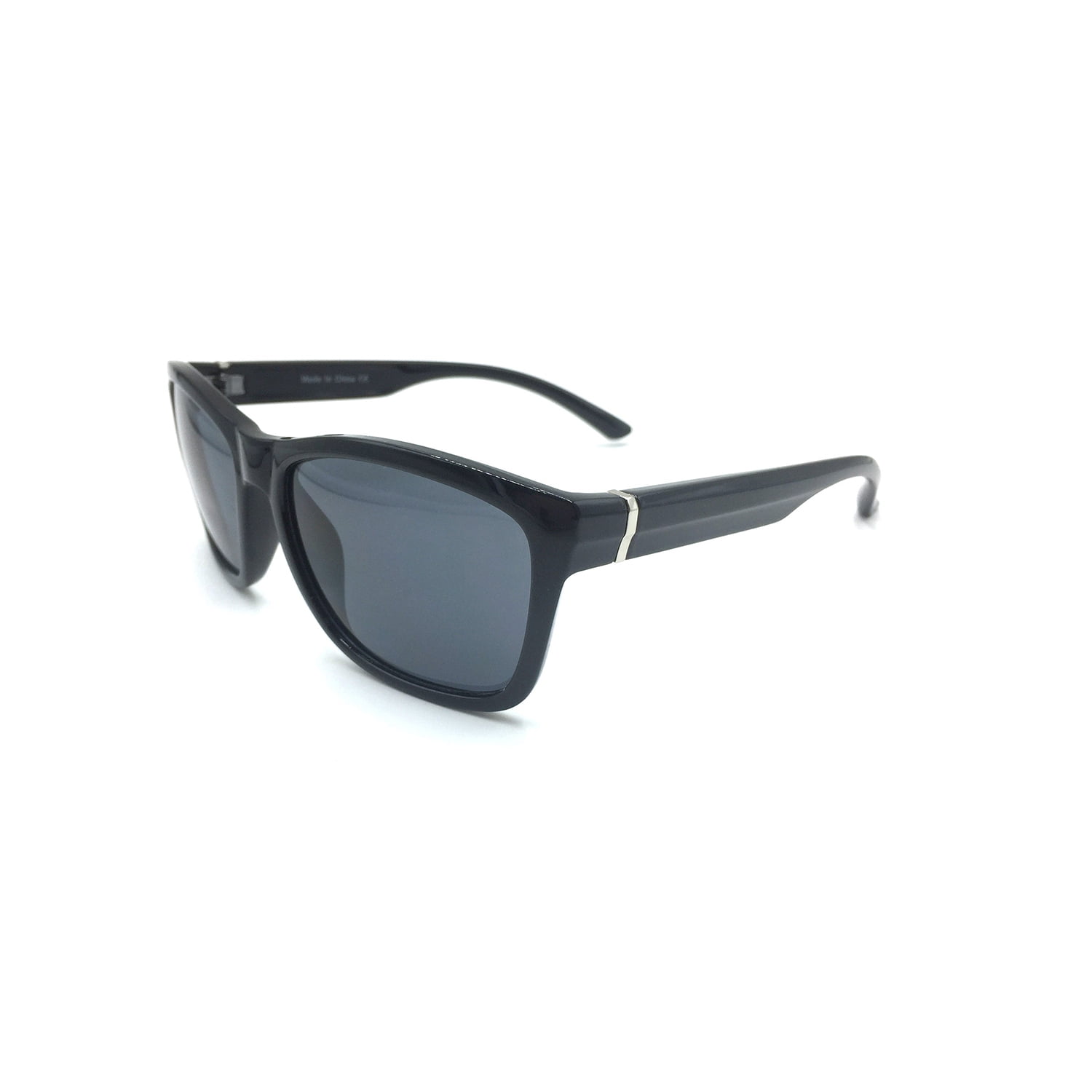 Black Square Frame Dark Lens Sunglasses - UV Protection Minimalist ...