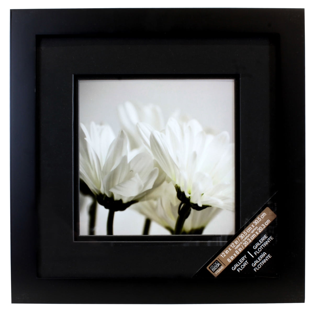 Studio Decor Black Square Photo & Picture Gallery Wall Frame with ...