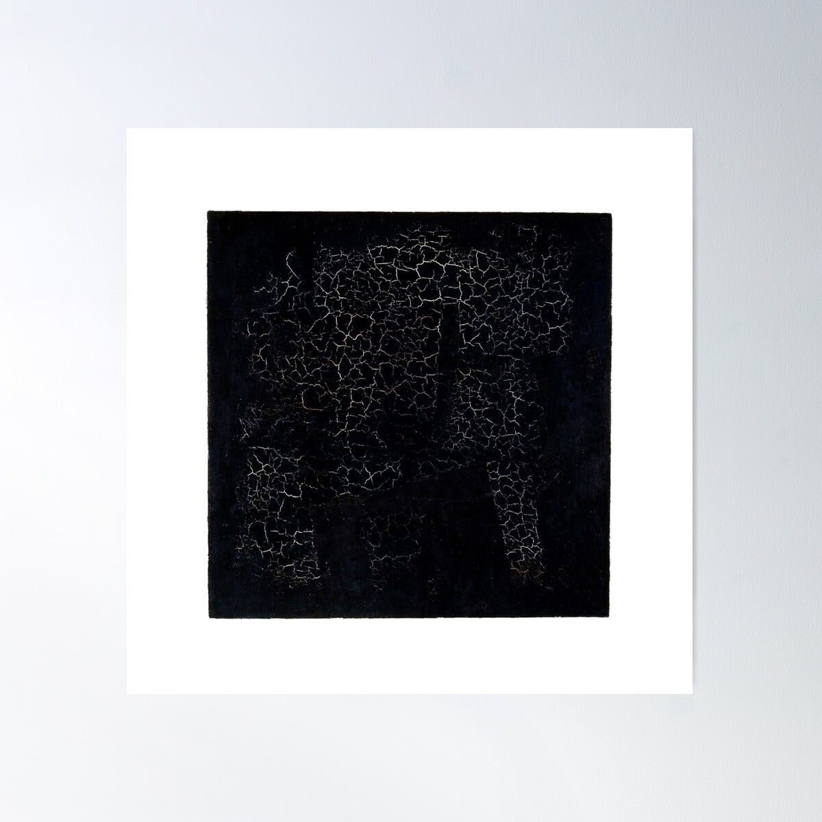 Black Square - Kazimir Malevich - 1915 Painting Poster Wall Art, Modern ...