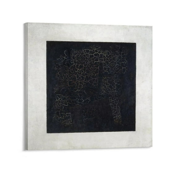 Black Square By Kazimir Malevich Painting Poster (2) Painting On Canvas ...