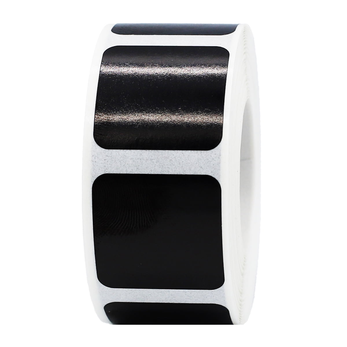 Black Square Stickers | 1" Inch Square | 500 Pack - Walmart.com