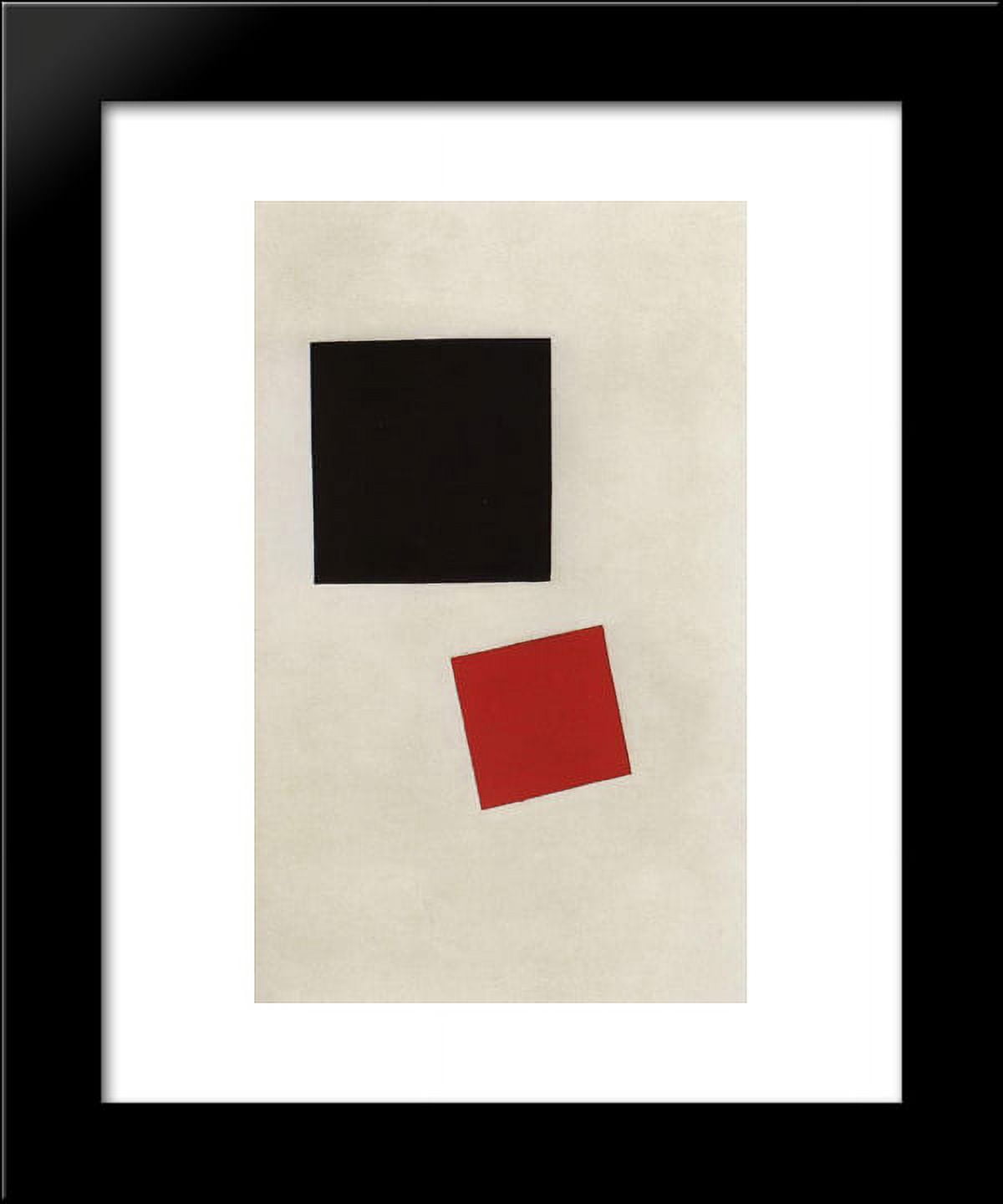 Black Square and Red Square 20x24 Framed Art Print by Malevich, Kazimir ...