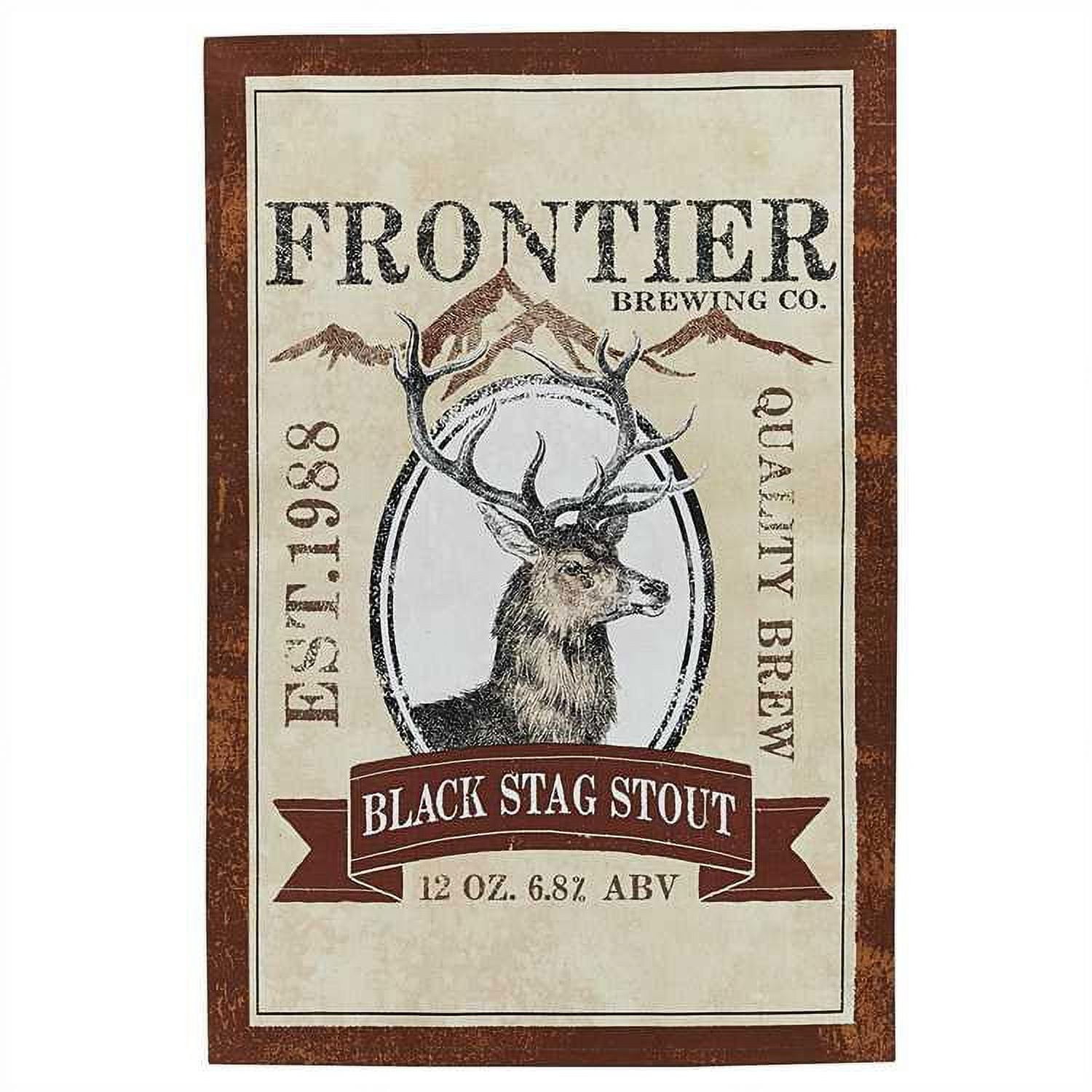 Black Stag Stout Printed Dishtowels - Set of 2 - Walmart.com