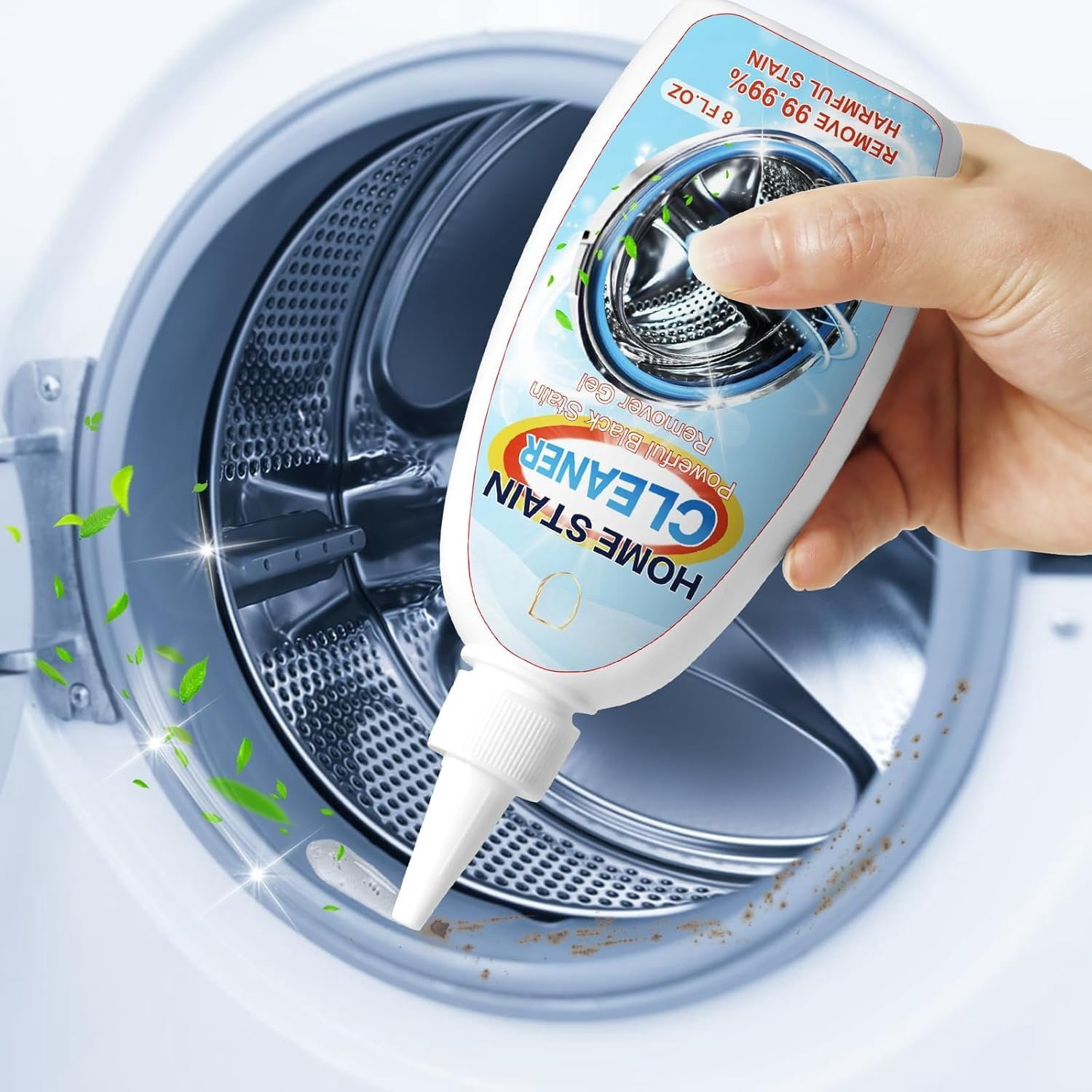 Black Stain Remover Gel Washing Machine Cleaner Front Loader Grout ...