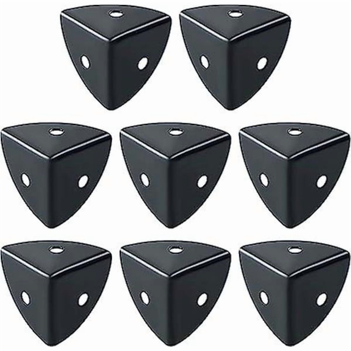 Black Stainless Steel Corner Protectors, Flight Case 8 pcs - Walmart.com